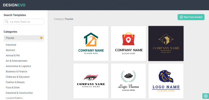 DesignEvo Review: Create Stunning Logos for Free